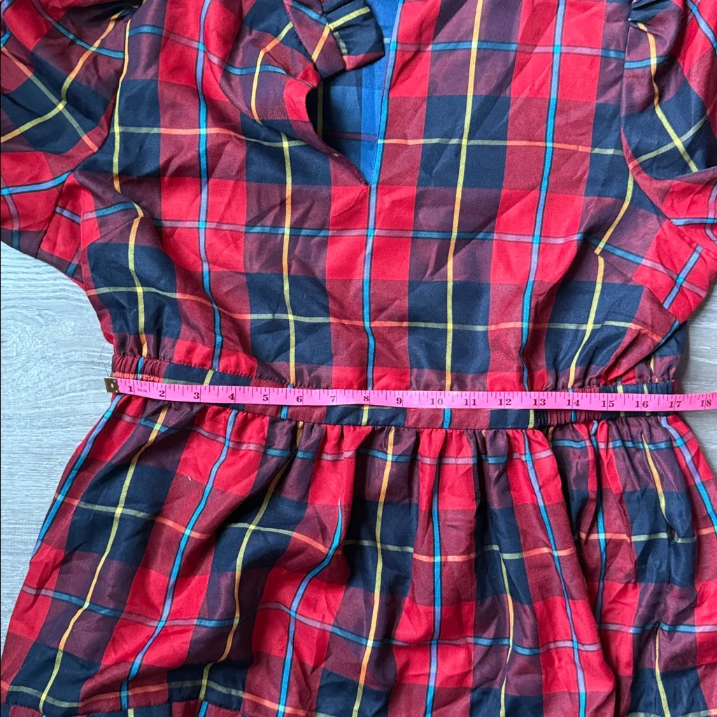 NEW Gretchen scott Plaidly cooper Teardrop dress Large Red - $119 New ...