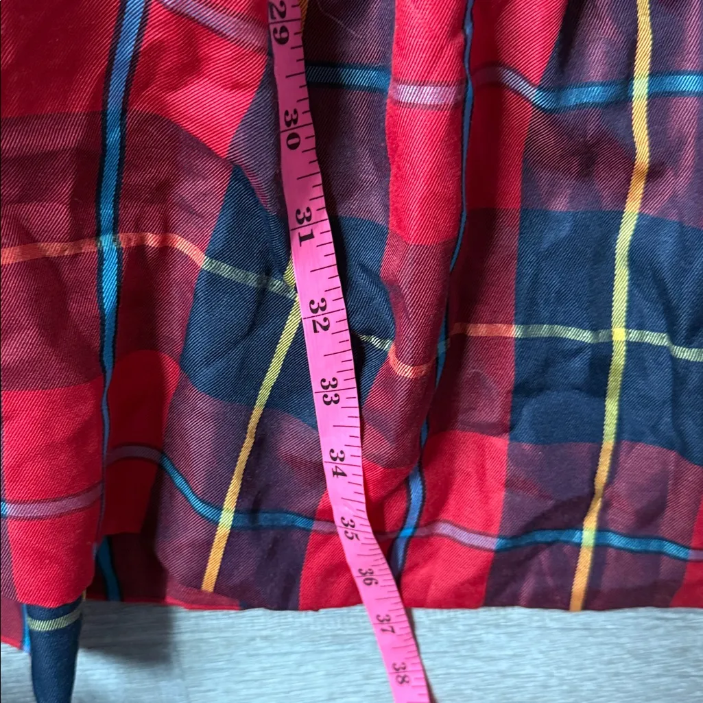 NEW Gretchen scott Plaidly cooper Teardrop dress Large Red - $119 New ...