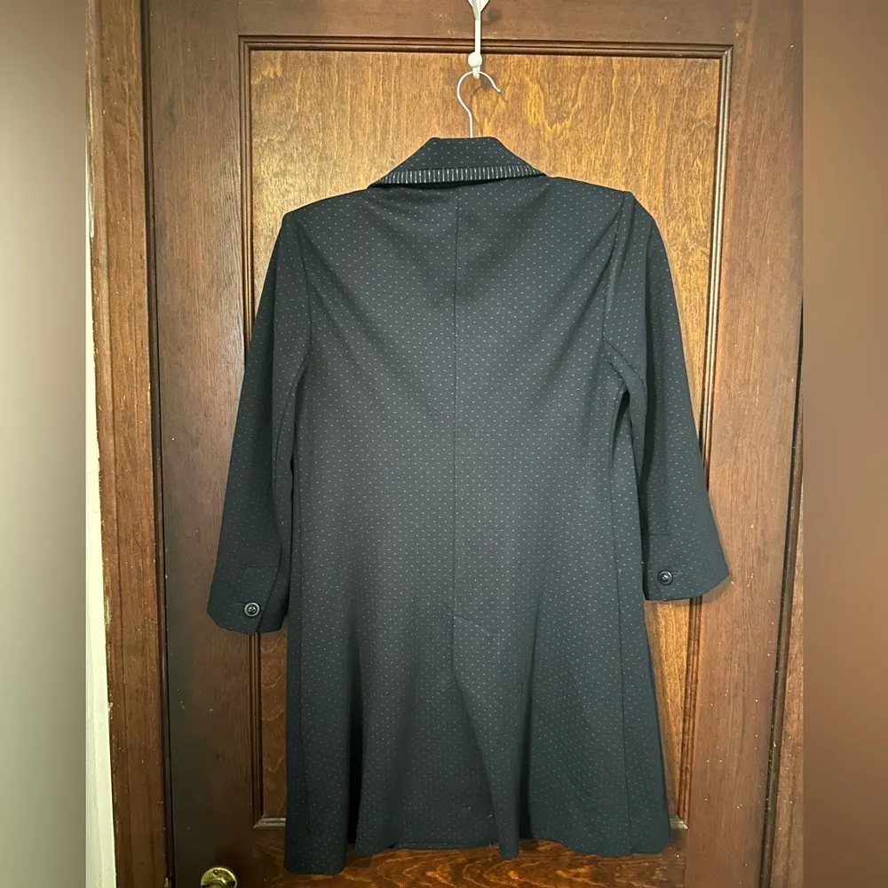 Cabi Carriage Jacket Jersey Knit #5658 Navy Dot Size S - $58 - From Lauren