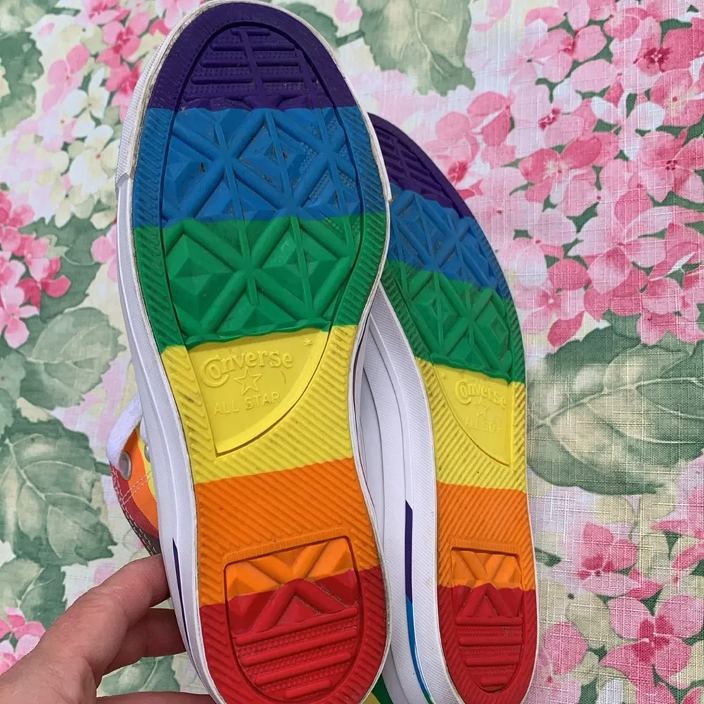 Converse All Star Chuck Taylor Rainbow Diversity Equality Love High ...