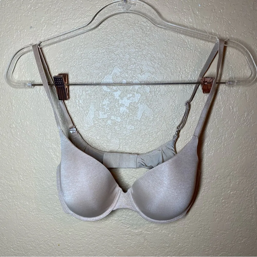 Victoria's Secret Bra uplift Demi 32D nude bra Size 32 D - $18 - From Yoana