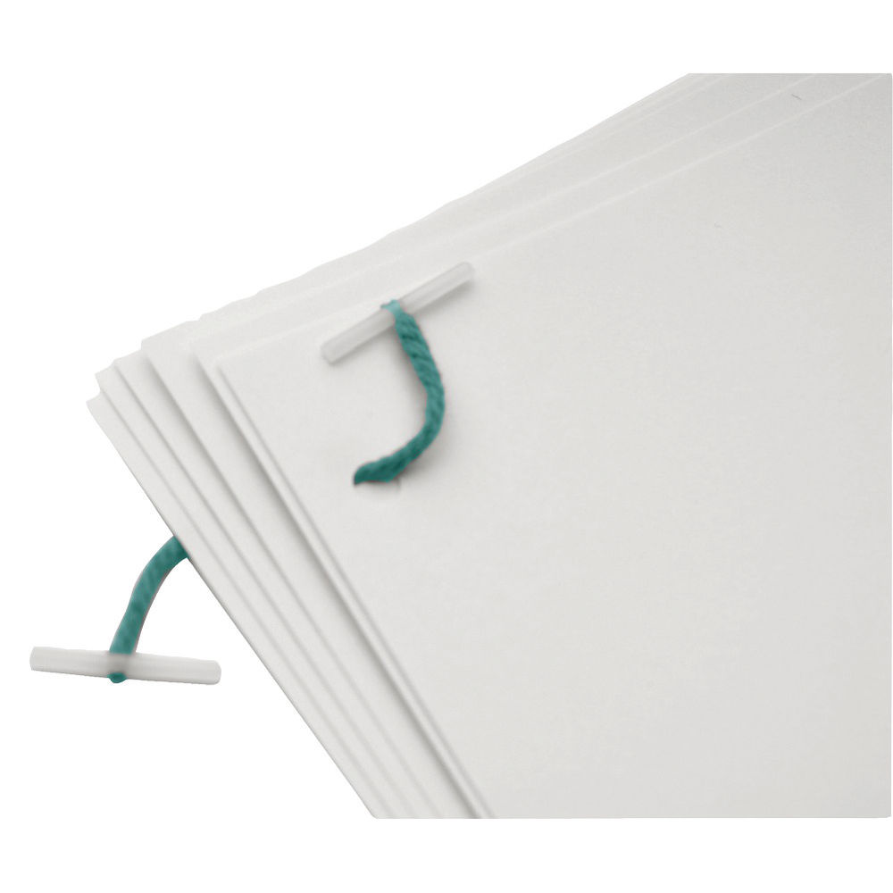 Q-Connect Plastic Treasury Tag 25mm (100 Pack) KF04570