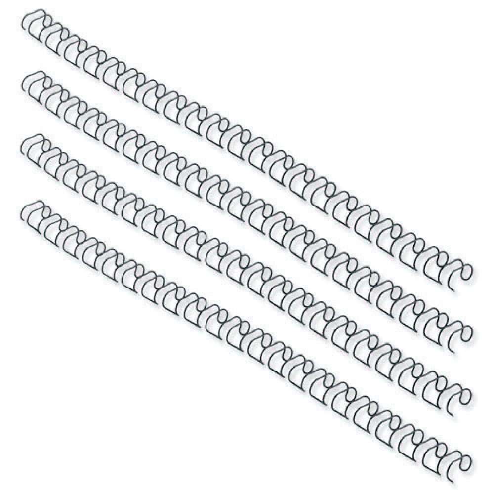 Fellowes 10mm Black Wire Binding Element (100 Pack) 53265