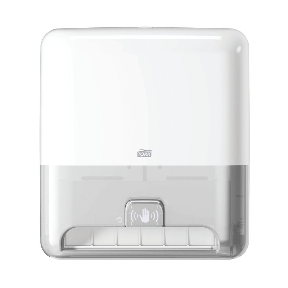 Tork Matic Hand Towel Roll Dispenser With Intuition Sensor White 551100 tork-matic-hand-towel-roll-dispenser-with-intuition-sensor-white-551100