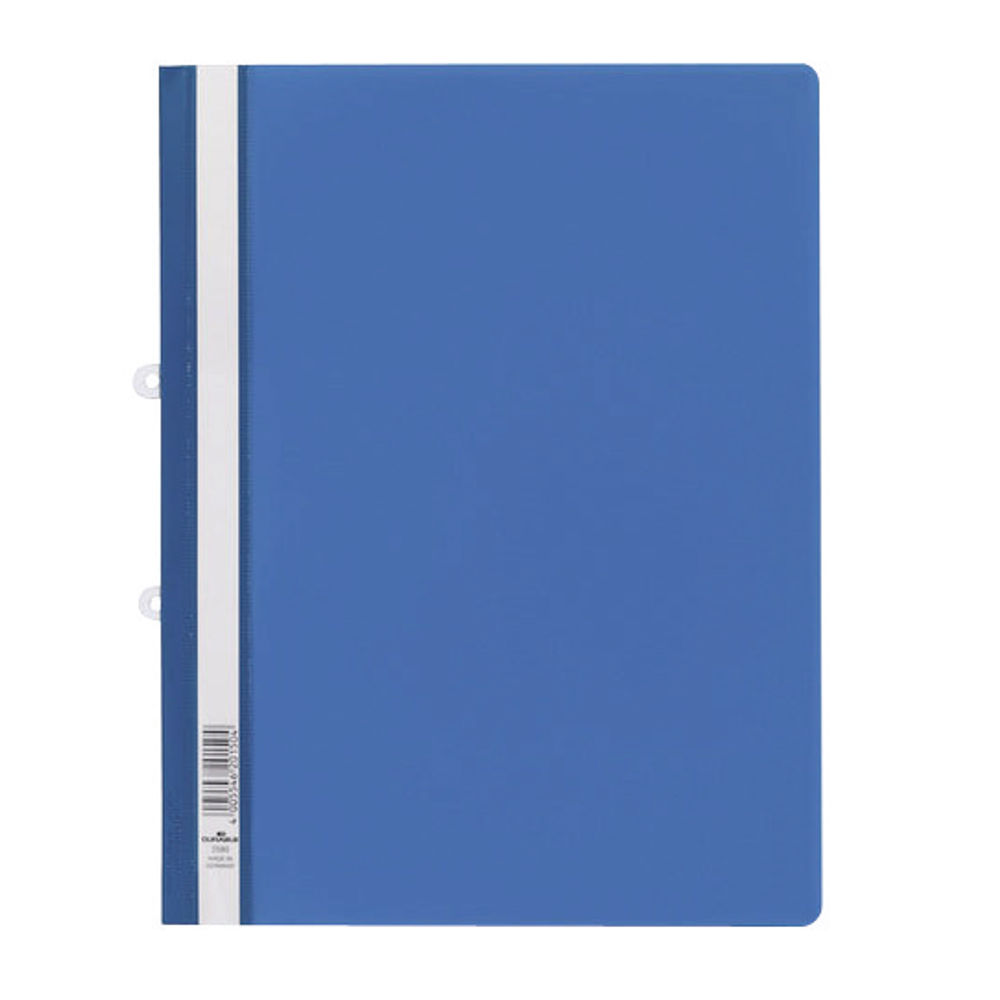 Durable Clear View Folder A4 Blue (25 Pack) 2580/06