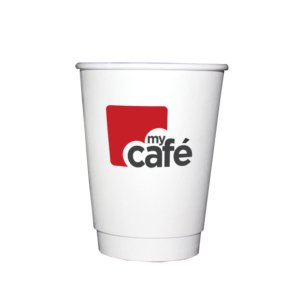 Mycafe 12oz Double Wall Hot Cups Pack Of 500 Hvdwpa12v