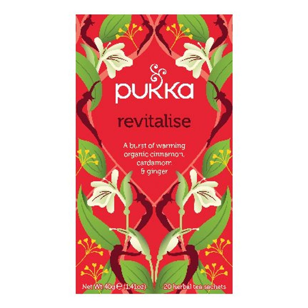 Pukka Revitalise Tea, Pack of 20 - P5001 Pukka Revitalise Tea, Pack of 20 - P5001