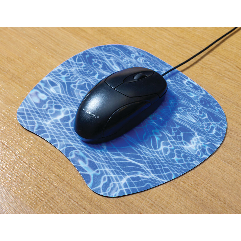 Q Connect Black Scroll Wheel Mouse