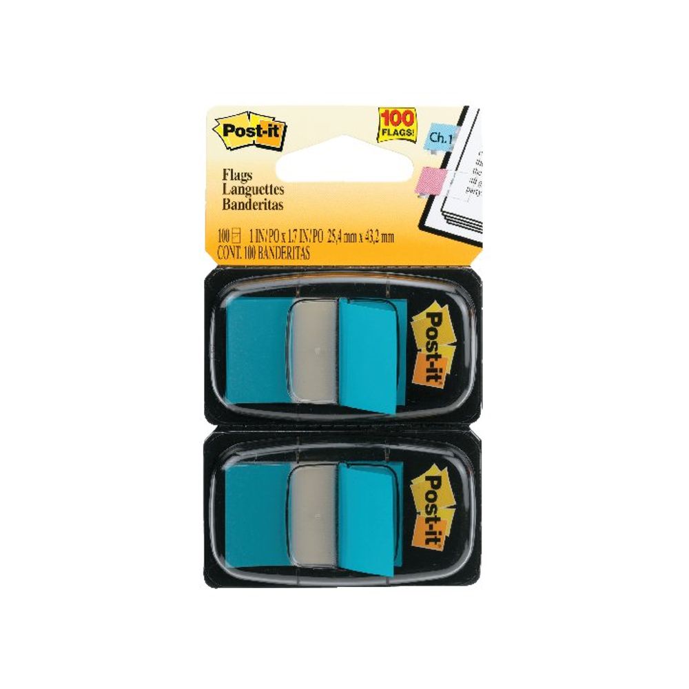 Post-it Index Tabs Blue (100 Pack) 680-B2EU