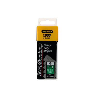 Stanley SharpShooter Heavy Duty 10mm Staples Pack of 1000