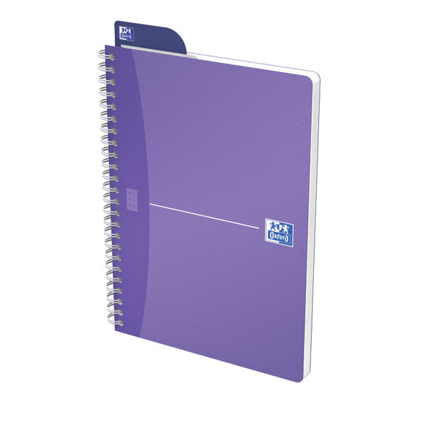 Oxford Poly Translucent Wirebound Notebook A5 Assorted (5 Pack) 100104780