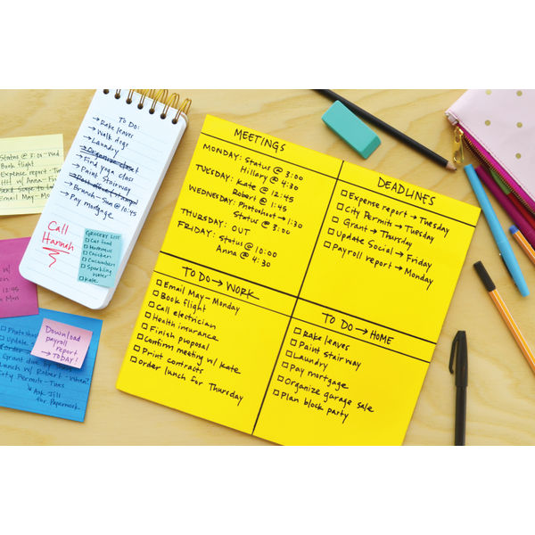 Post-it Super Sticky 279 x 279mm Big Notes Yellow (30 Pack) BN11-EU