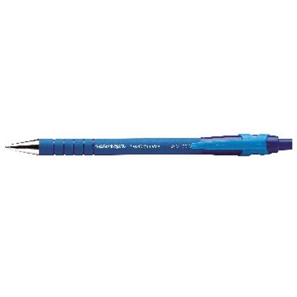 PaperMate Flexgrip Ultra Retractable Ballpoint Pen Medium Blue (12 Pack ...