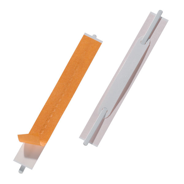 Durable Flexifix File Fastener Self Adhesive 8cm White (100 Pack) 6906/02