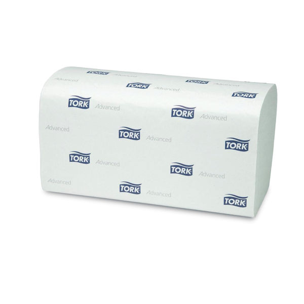 Tork Singlefold Hand Towel H3 White 250 Sheets (Pack of 15) 290163