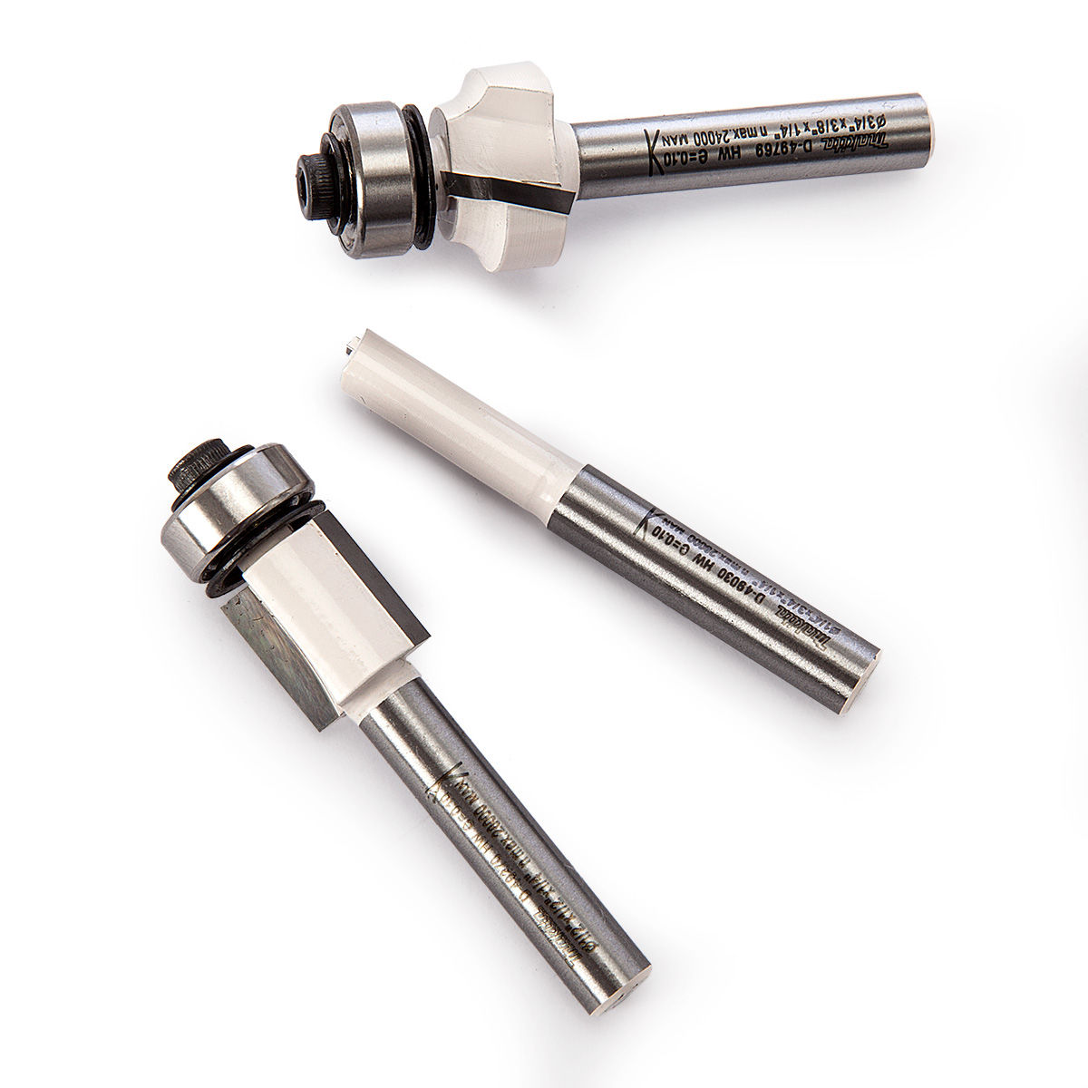 Toolstop Makita D-53344 Router Bit Set 1/4 Inch 3 Piece