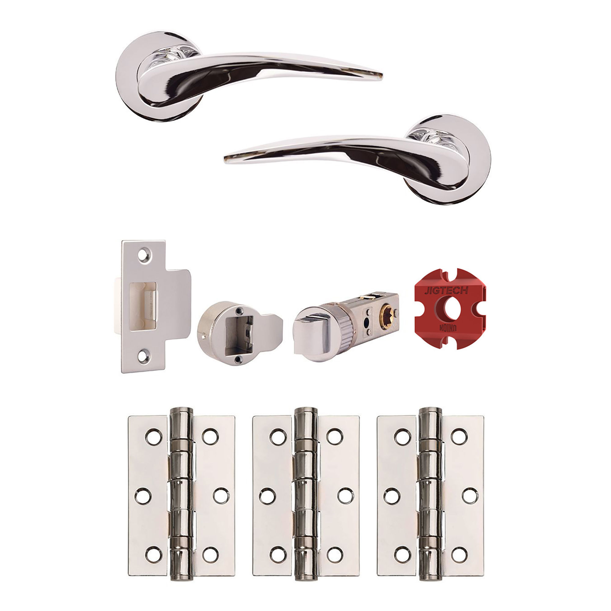 Dale Hardware Jigtech Vecta Door Handle Pack PCP - JTB72020