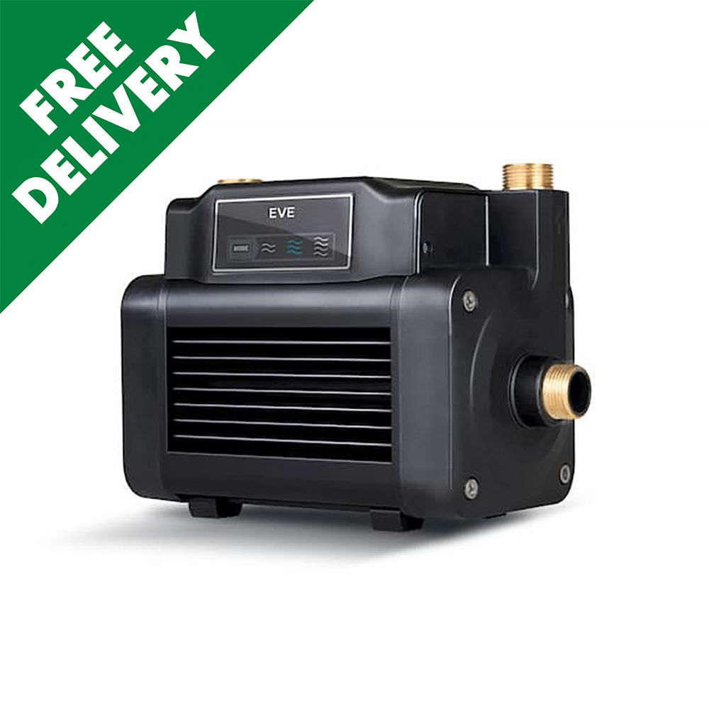 Salamander EVE Variable Pressure Twin Universal Shower & Whole House Pump