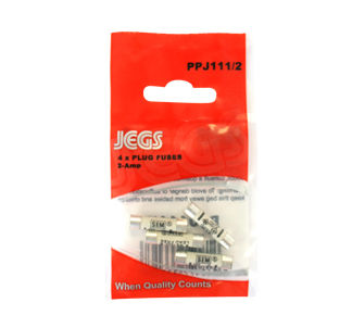 Jegs 3A Plug Fuse British Ppj111/3 (Pack of 4)