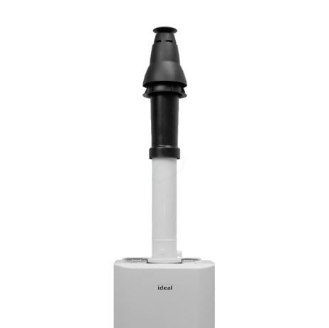 Ideal Vertical Flue Kit complete with Adaptor - 211039