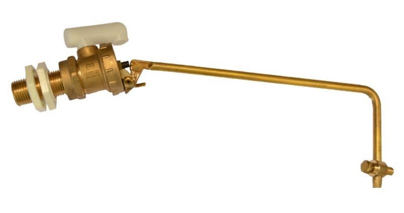 Brass Float Valve BS1212 Part 2 High Pressure 1/2" with Standard Arm