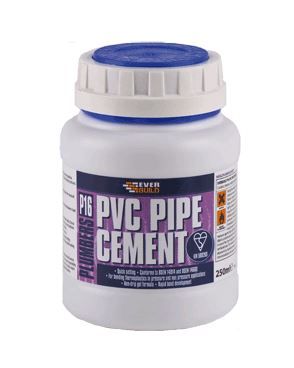 Everbuild P16 PVC Pipe Solvent Cement 250ml