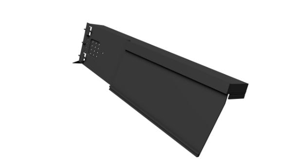 Marley Dry Verge Unit RH Dark Grey Roofing Verge