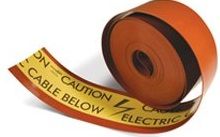 Electric Warning Tile Tape 'Northern Power Grid'