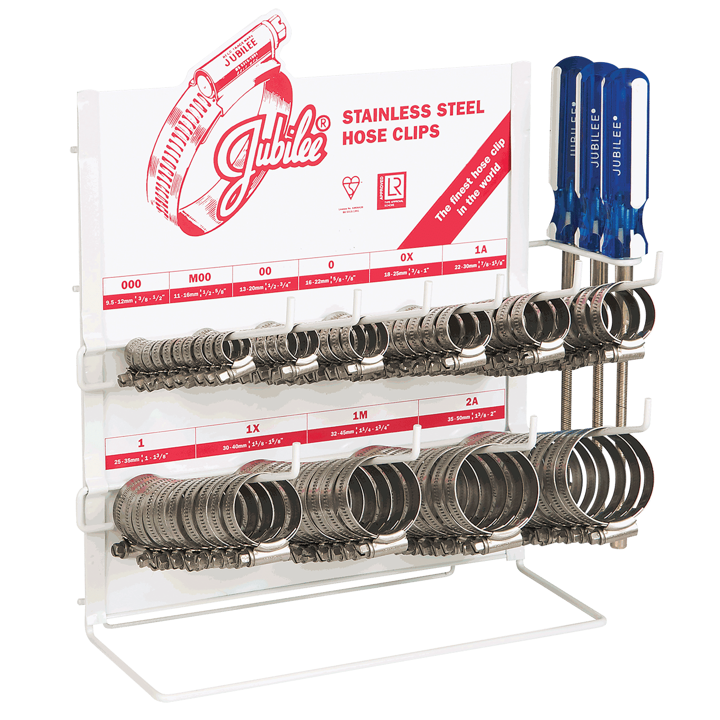 Jubilee Clip Dispensers Stand SS