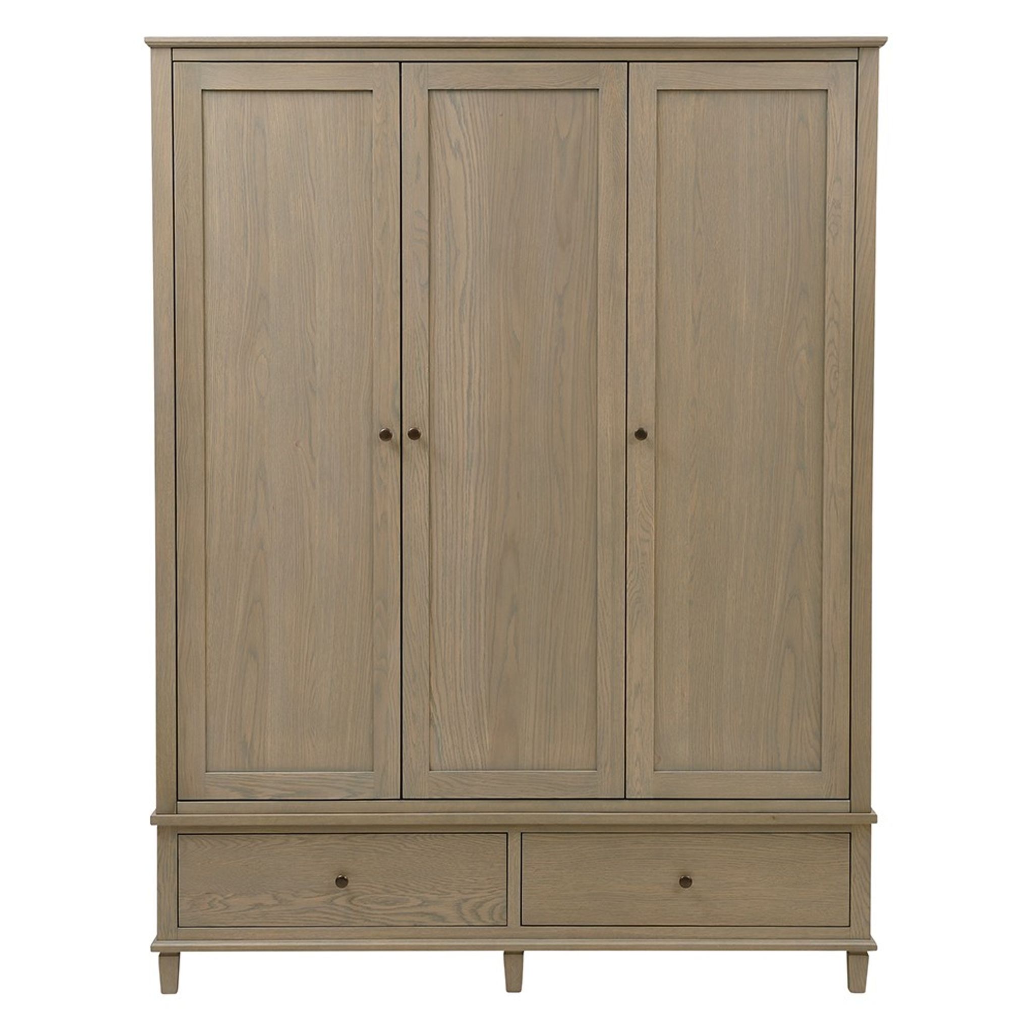 Triple Wardrobes | Solid Oak & Pine Three Door Wardrobes | The Cotswold ...