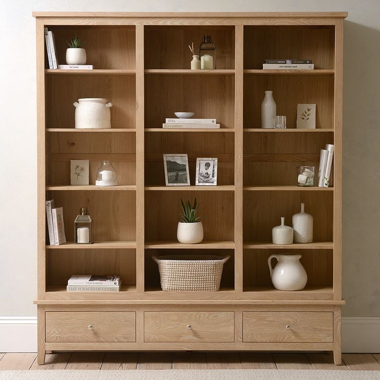 Wooden Bookcases Large & Small | The Cotswold Company