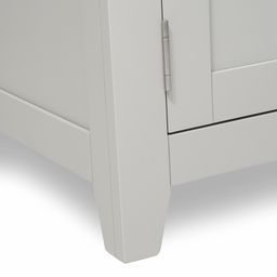 Chester Dove Grey Corner Desk