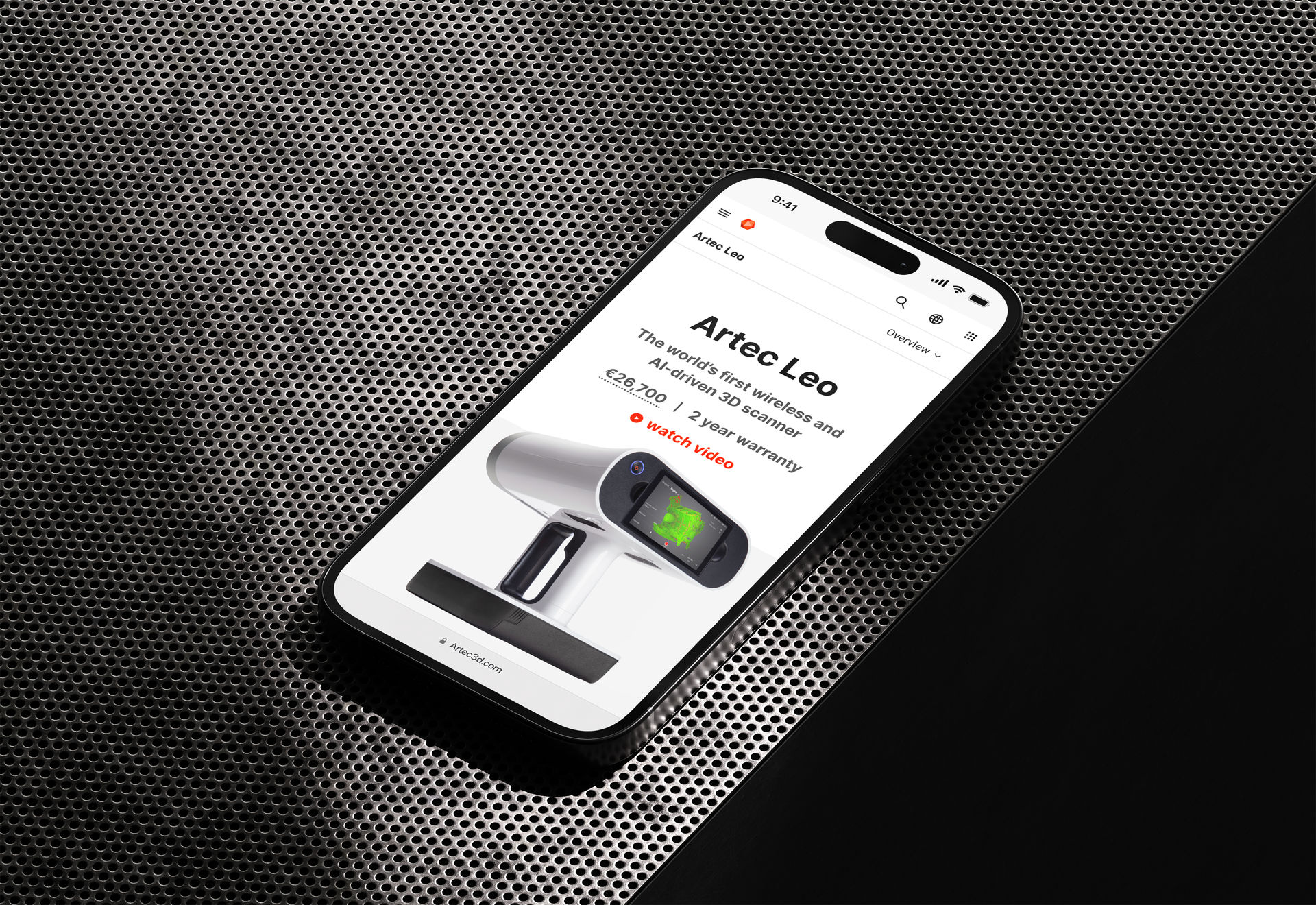 Artec 3D brand identity and design system • Daniil Sukhovskoy