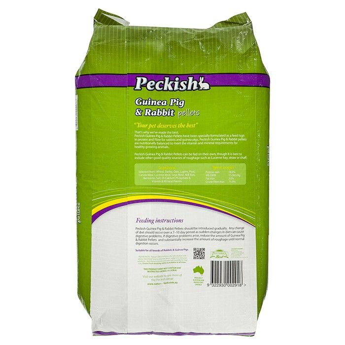 Guinea Pig & Rabbit Pellets 20kg - Planet Pet