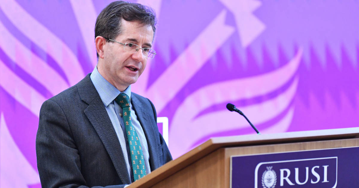 Chief of Defence Intelligence Speaks at RUSI on the Nature of Future ...
