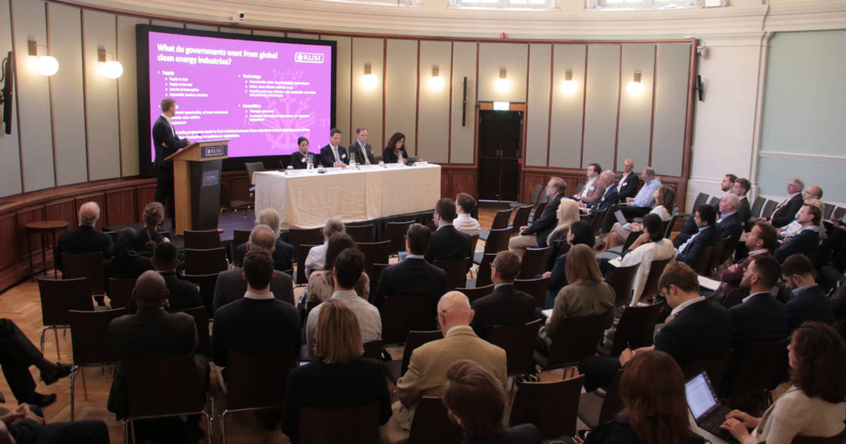 RUSI’s Energy Conference Explores Geopolitics of Global Energy ...
