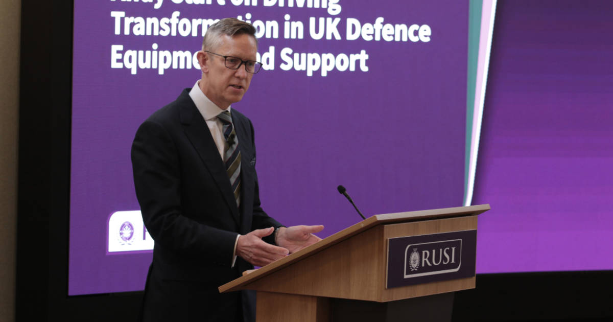 Andy Start outlines need for UK Military to stay ahead of peer ...