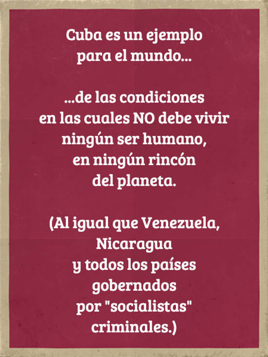 Frase #695152: Cuba es un ejemplo para el mundo... ...de las ...