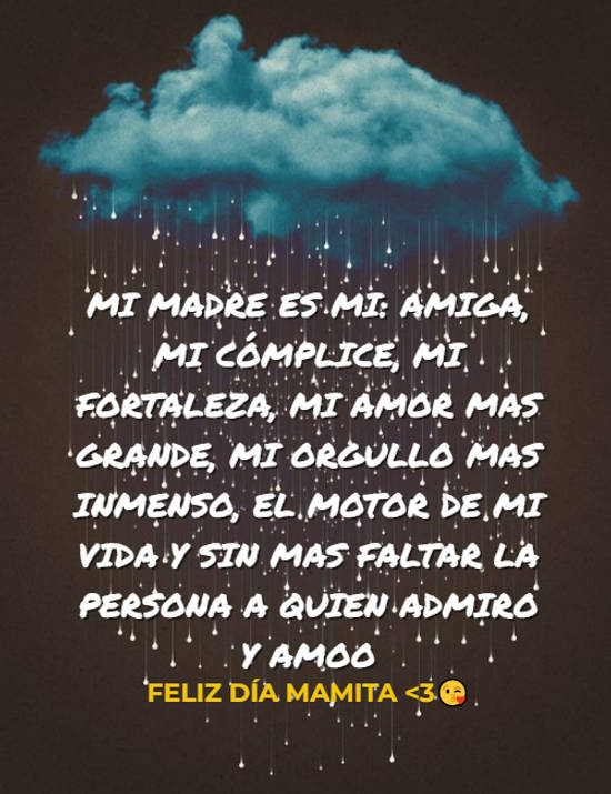 Frase #734481: mi madre es mi: amiga, mi cómplice, mi fortaleza, mi ...
