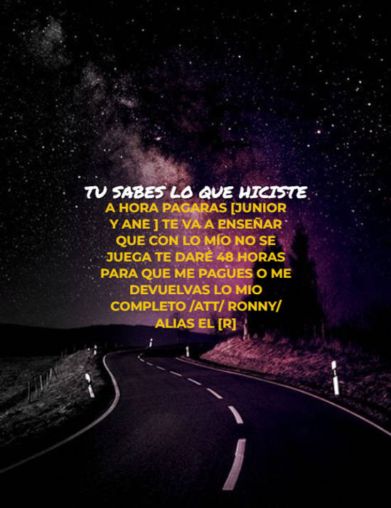 Frase #755343: tu sabes lo que hiciste a hora pagaras [junior Y ANE ...