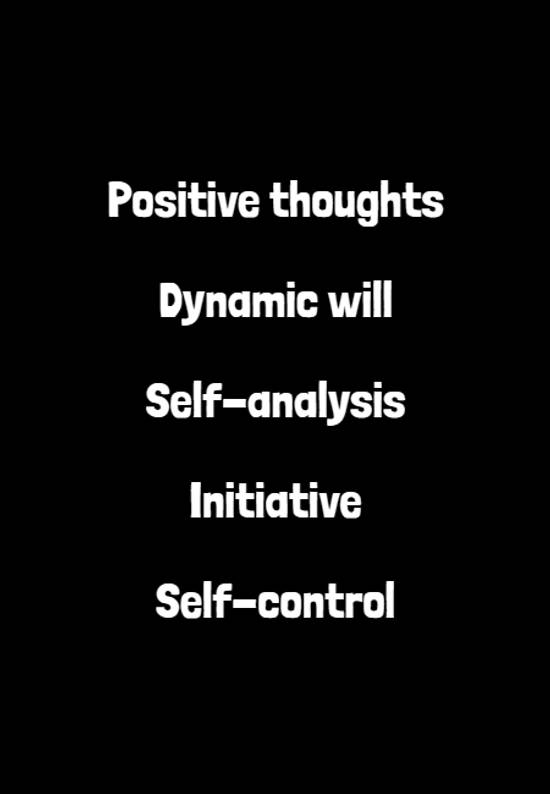 Frase #849855: Positive thoughts Dynamic will Self-analysis Initiative ...