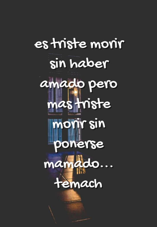 Frase #881273: es triste morir sin haber amado pero mas triste morir ...