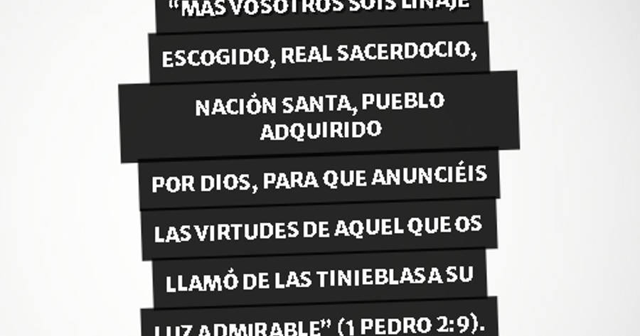 Crea Tu Frase – Frase #893909: “Mas vosotros sois linaje escogido, real ...