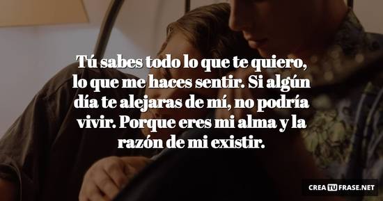 Frase #944095: Tú sabes todo lo que te quiero, lo que me haces sentir ...