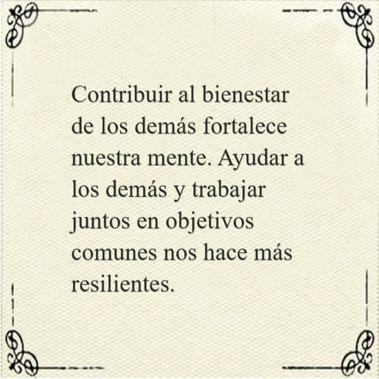 Frase #961832: Contribuir al bienestar de los demás fortalece nuestra ...