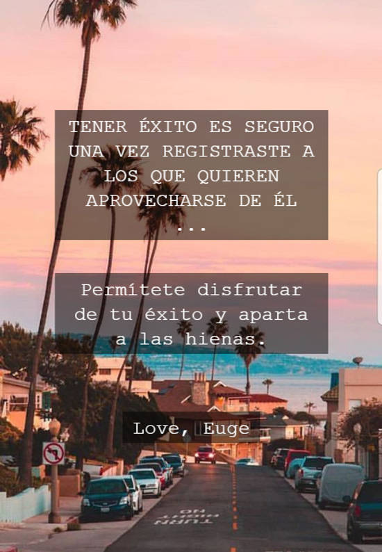 Frase #216423: TENER ÉXITO ES SEGURO UNA VEZ REGISTRASTE A LOS QUE ...