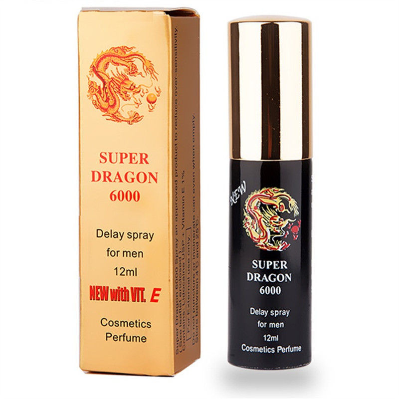 Super Dragon 6000 Delay Spray For Men | Prezervatyvai.net