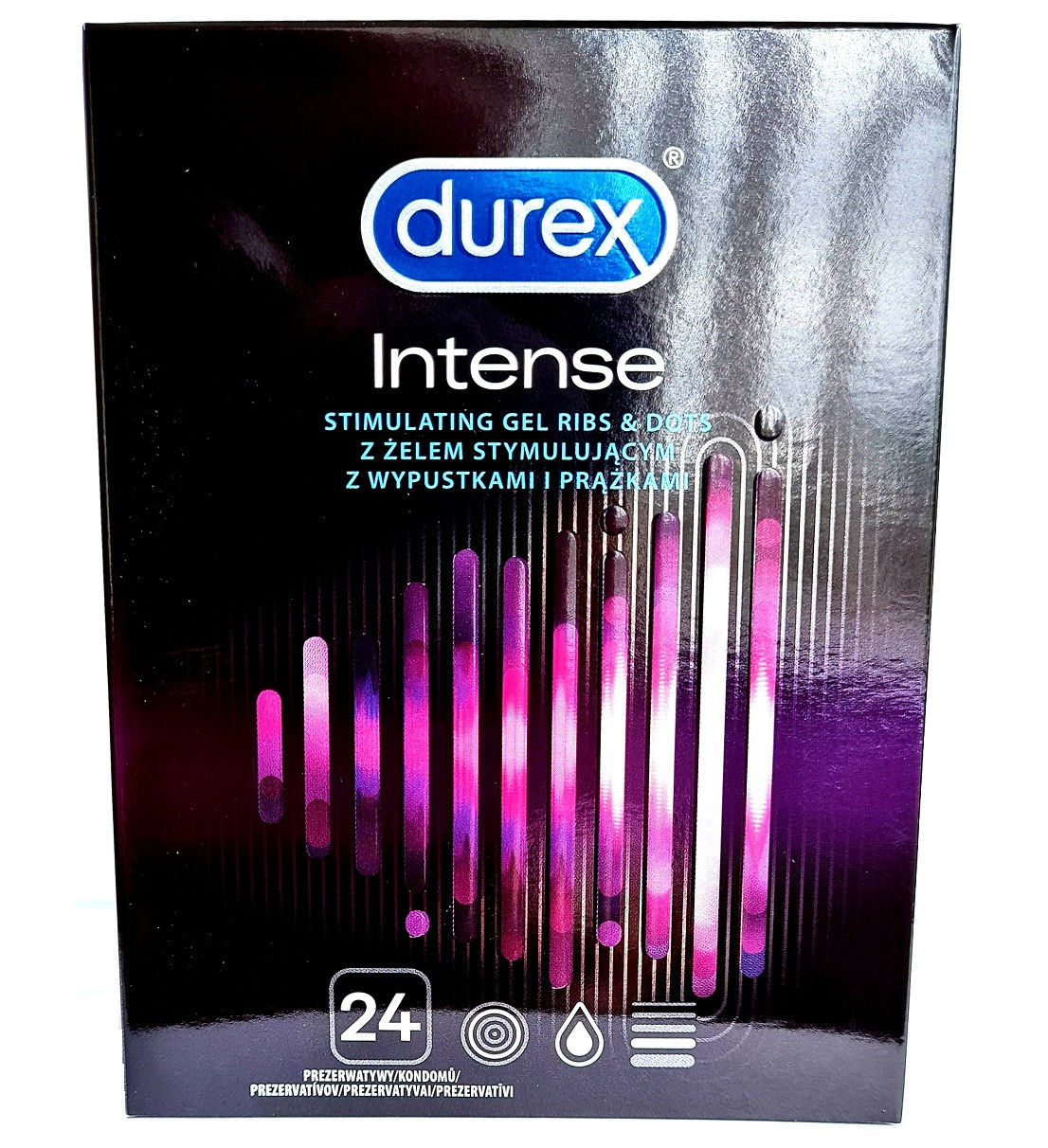 Durex Intense Prezervatyvai 24 vnt. - Kaina ir Atsiliepimai ...
