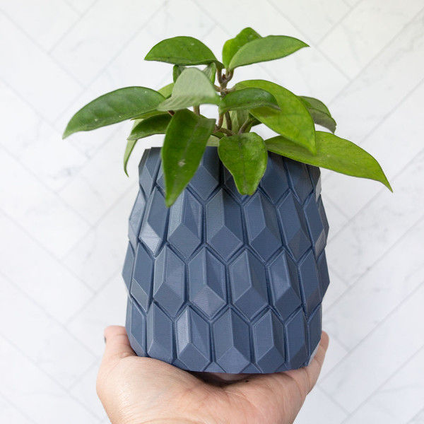 3D Printed Polycat Planter 3d Printed Planter Pot Maker Supplies 3D
