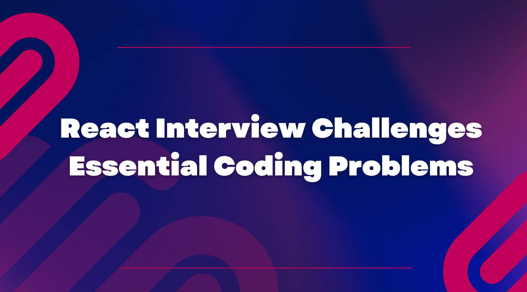 React Interview Challenges: Essential Coding Problems | Procodebase React Interview Challenges: Essential Coding Problems | Procodebase